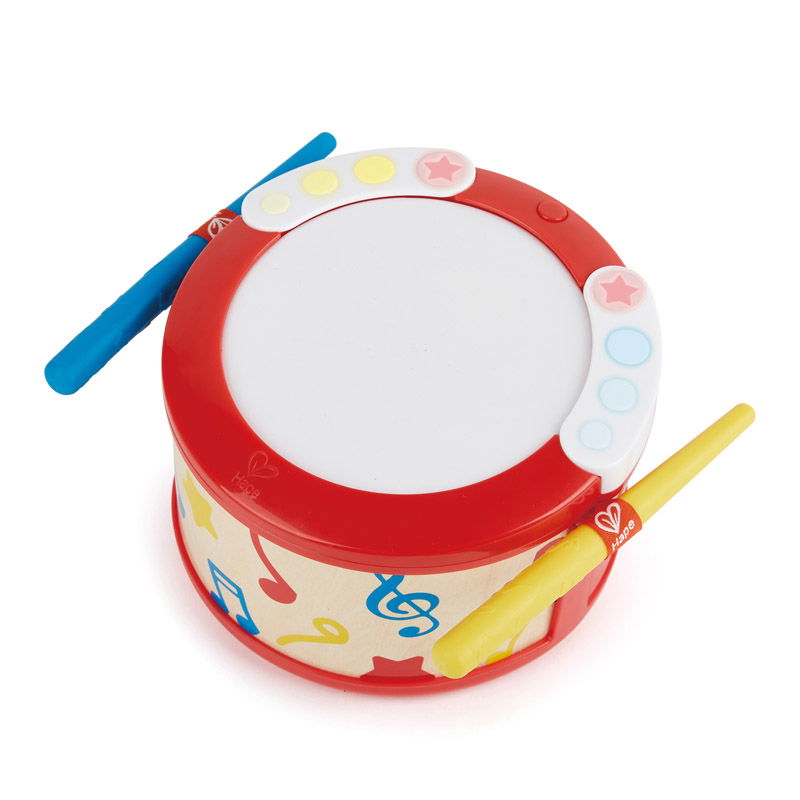 HAPE muzikinis žaislas Lights Drum, E0620 - ermitazas.lt
