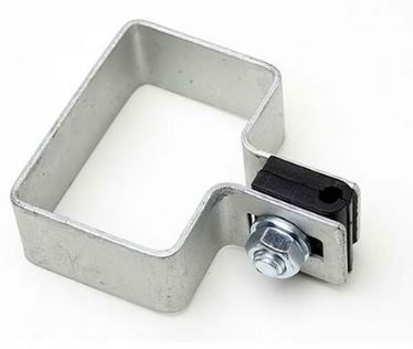 Galinė stulpo apkaba, cinkuota, 60 x 40 mm - ermitazas.lt