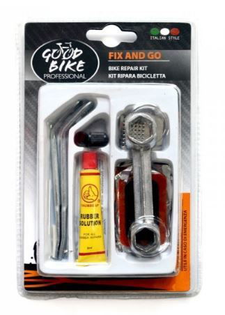 Dviračio taisymo rinkinys FIX AND GO - ermitazas.lt