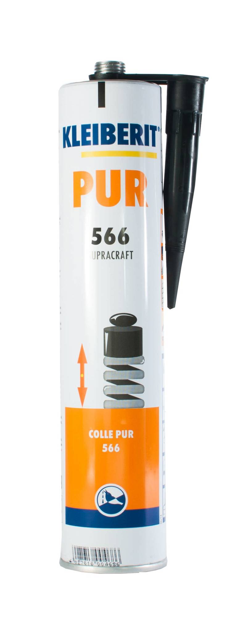 Elastingi poliuretaniniai klijai KLEIBERIT 566, pilkos sp., 355 g ...