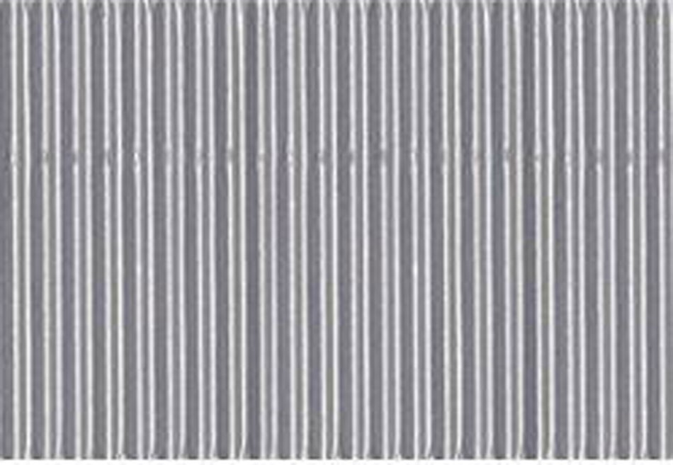 Gofruotas kartonas 50x70 cm, Folia sidabrinis - ermitazas.lt