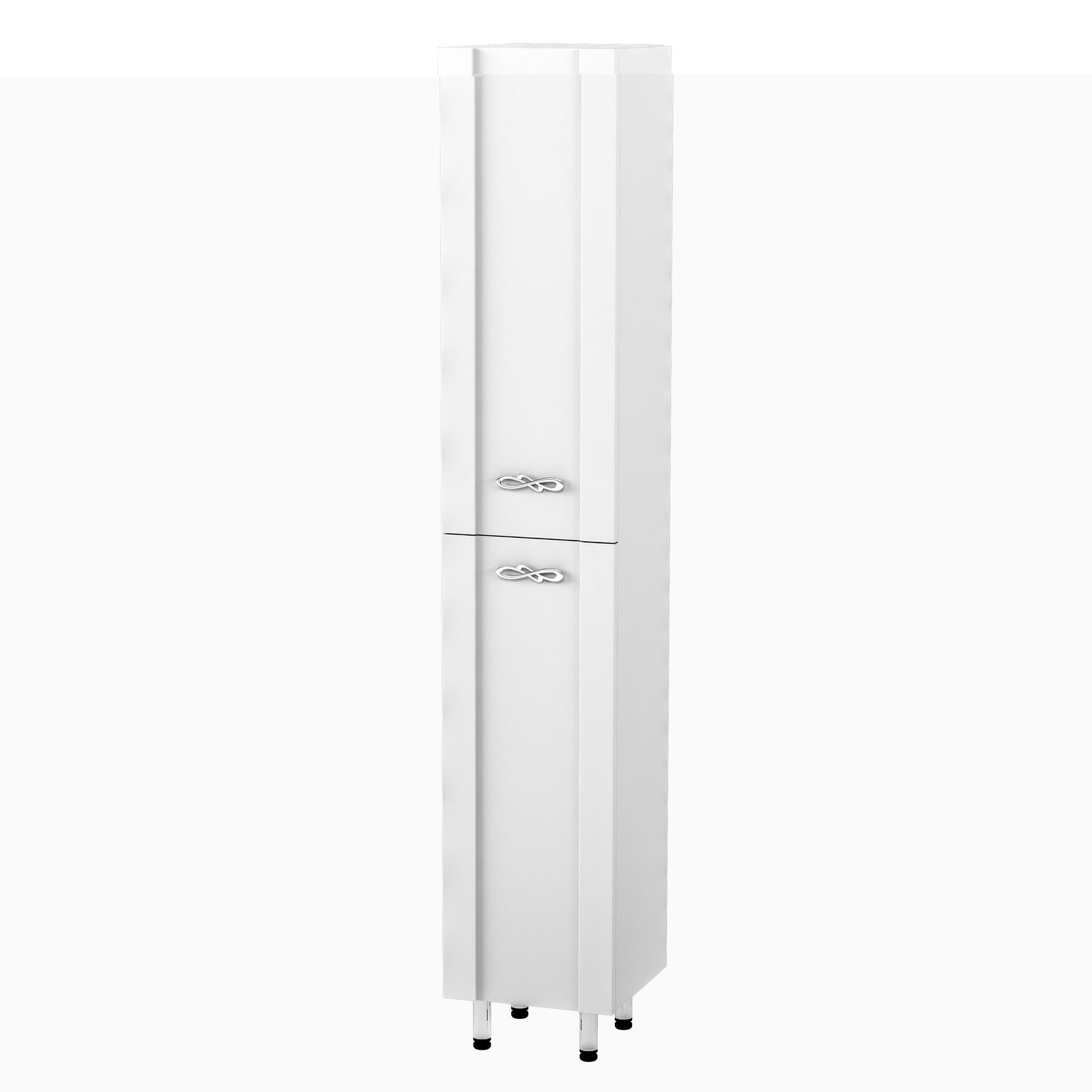 Pastatoma vonios spintelė AQUARODOS ANITA, 30 x 165 x 31 cm, balta - ermitazas.lt