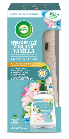 Automatinis oro gaiviklis AIRWICK Active Fresh, gaivaus brizo ir ...