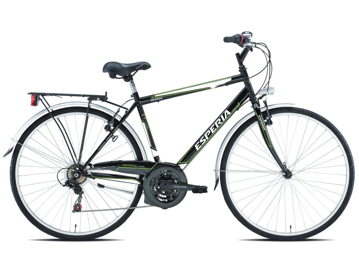 Miesto dviratis ESPERIA 6400 Oxford TRK. 28 dydis TZ50 18V GRIP, juodos ...