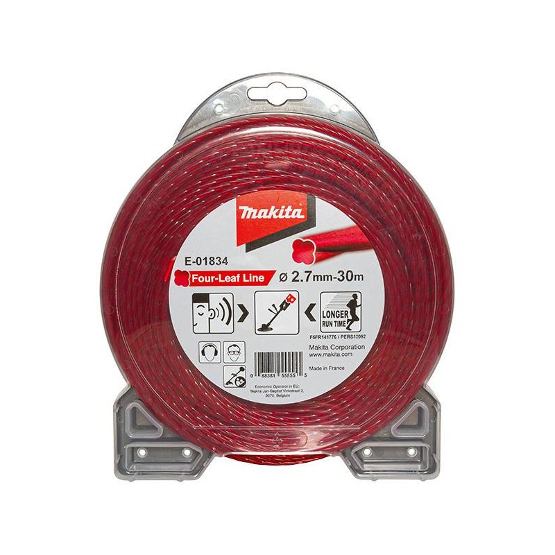 Spiralinis pjovimo lynas MAKITA, 2,7 mm x 30 m - ermitazas.lt