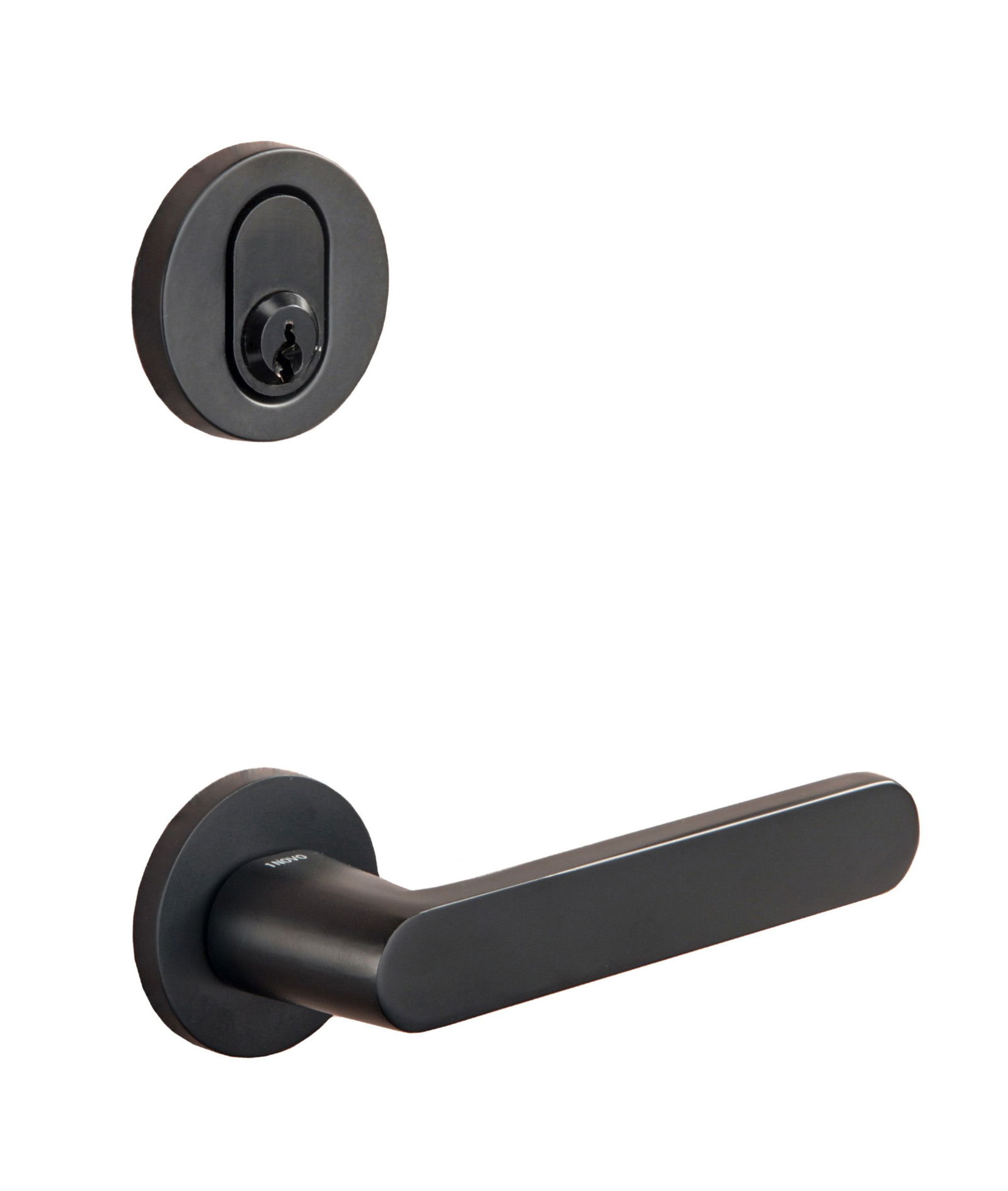 Rankenos, cilindro ir apyraktės durų komplektas TORINO 178 ZNE, spynai ...