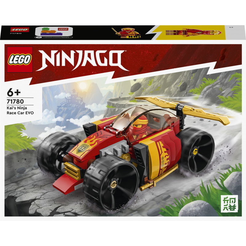 Konstruktorius LEGO NINJAGO KAI’S NINJA RACE CAR EVO - ermitazas.lt