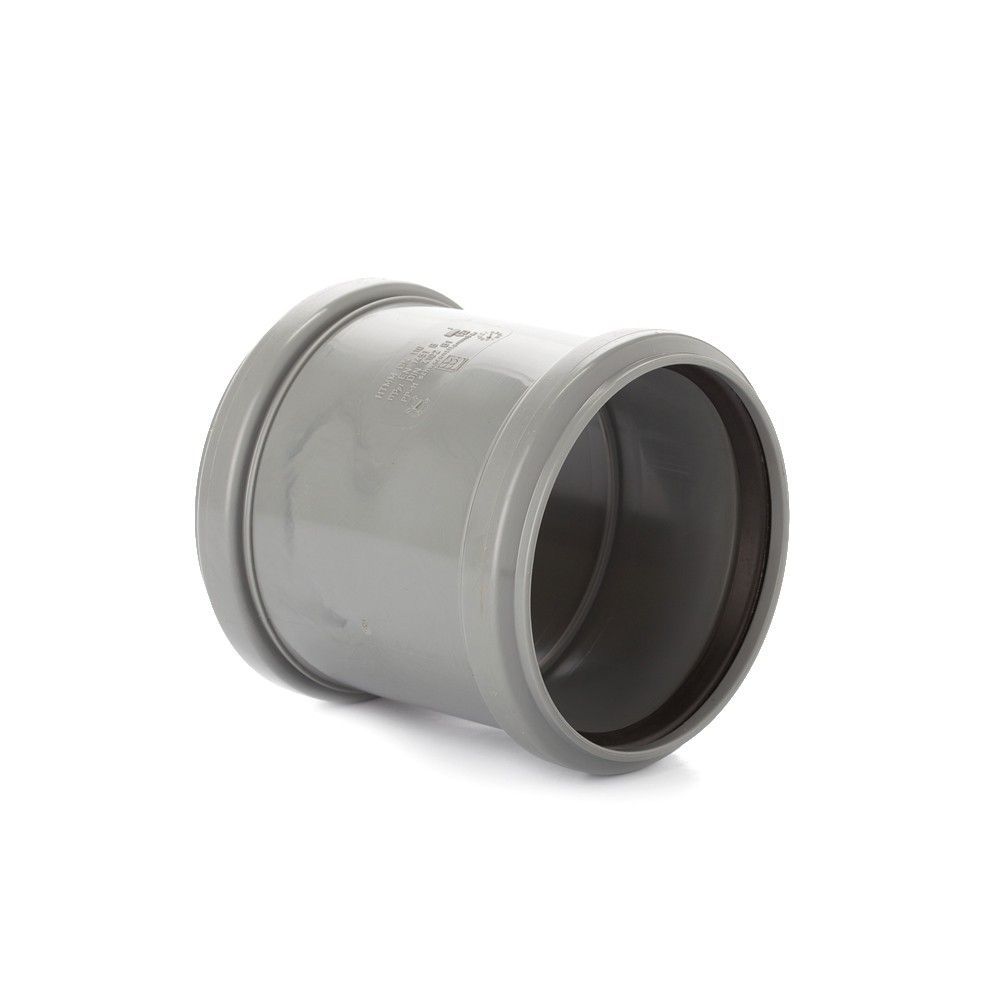 PP HT vidaus kanalizacijos dviguba mova PIPELIFE, DN110, pilkos sp. - ermitazas.lt