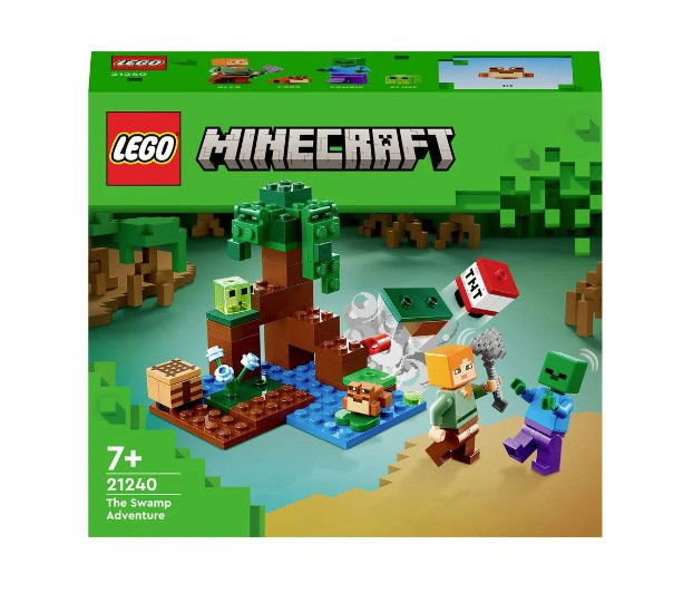 Konstruktorius LEGO Minecraft The Swamp Adventure - ermitazas.lt