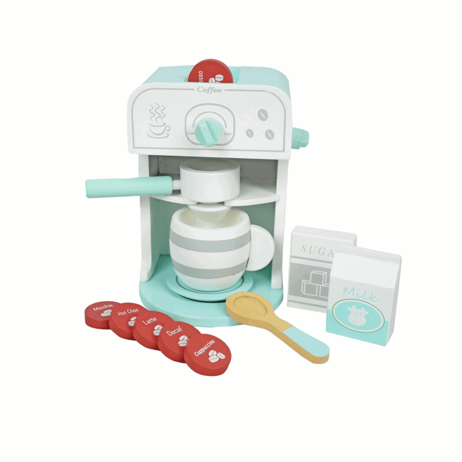 Medinis vaikiškas kavos aparatas Kavinukas - ermitazas.lt