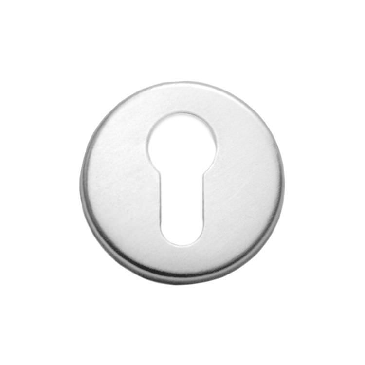 Durų cilindro apyraktė B012, universali, matinio chromo sp. - ermitazas.lt