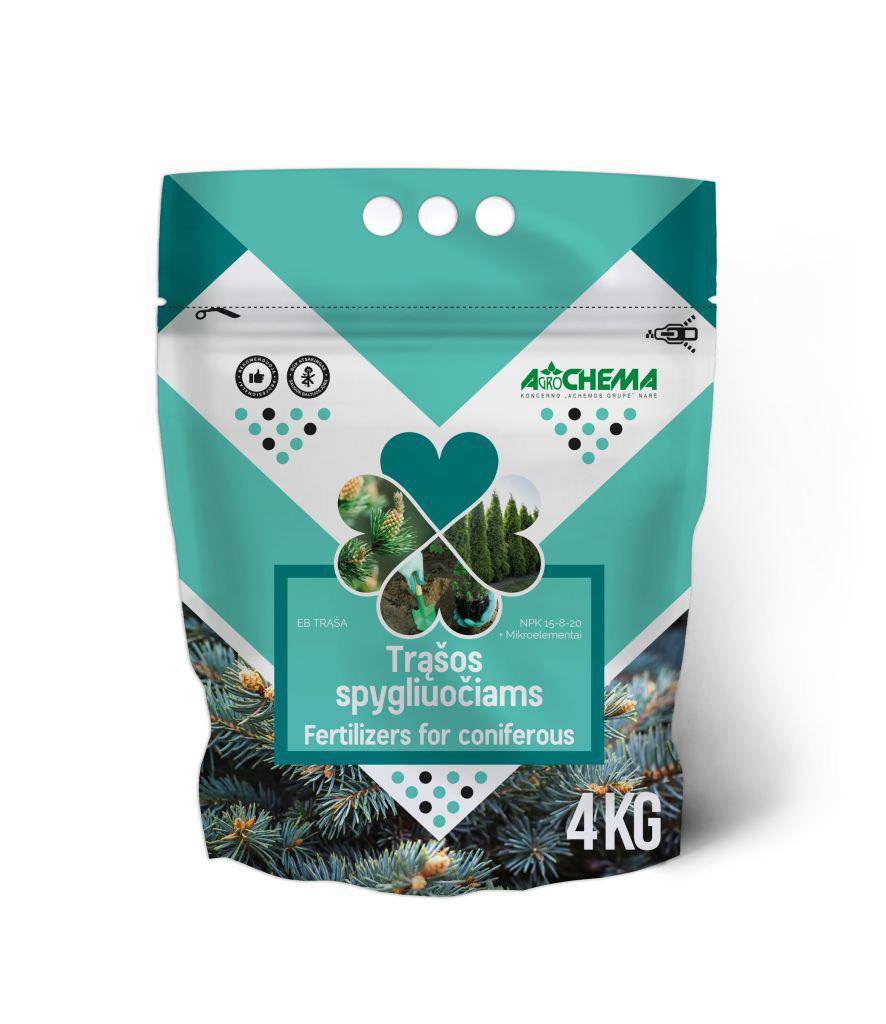 Spygliuočių trąšos AGROCHEMA, 4 kg - ermitazas.lt