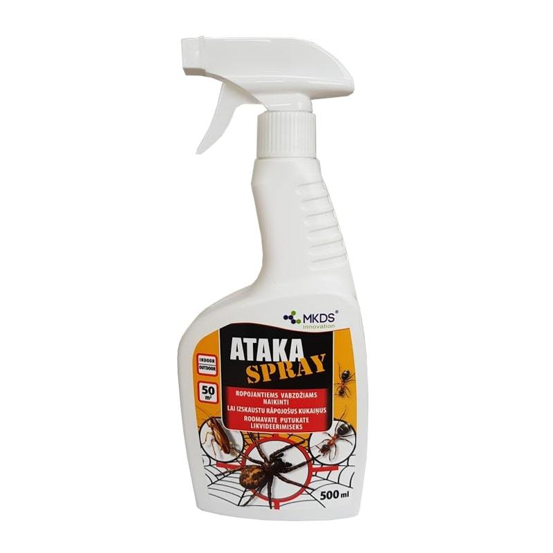 Insekticidas ATAKA SPRAY, 500 ml - ermitazas.lt