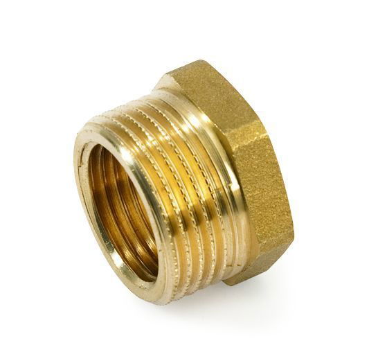 Žalvarinė redukcija GENERAL FITTINGS, 1"x 3/4", išor/vid - ermitazas.lt