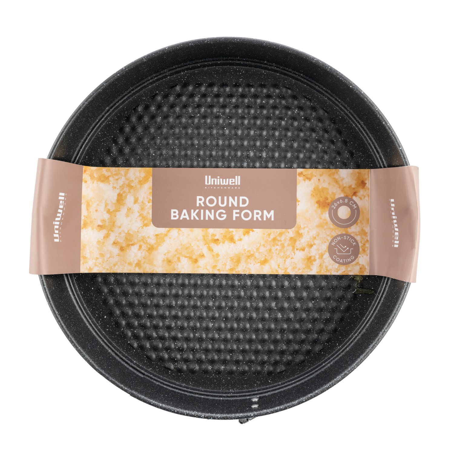 Apvali kepimo forma UNIWELL, 26 cm - ermitazas.lt