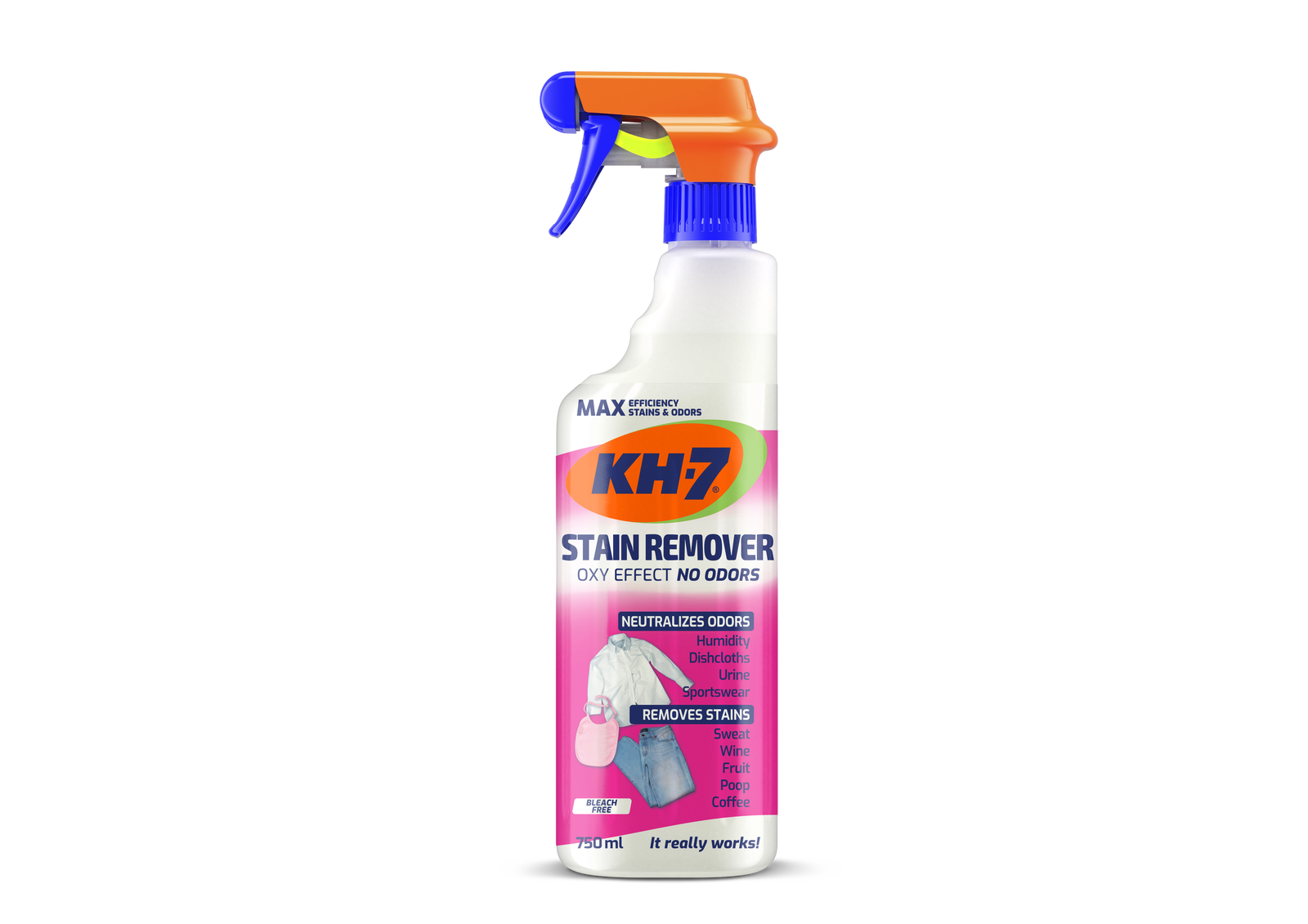 Dėmių valiklis KH-7 Oxy Effect, 750 ml - ermitazas.lt