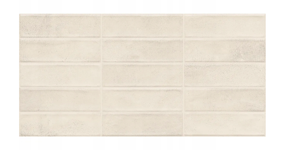 Keraminės sienų plytelės MOHA WHITE BRICKS GLOSSY, 30 X 60 cm - ermitazas.lt