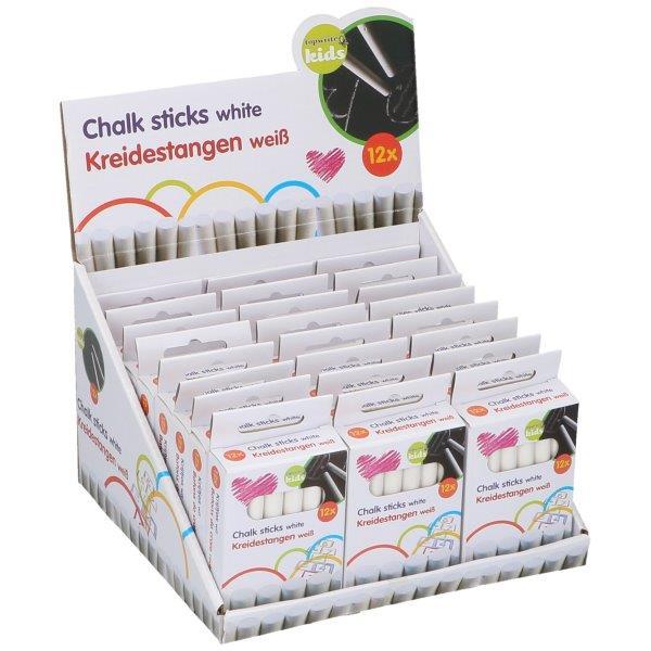 Kreida TOPWRITE KIDS, 6 x 2 x 10 cm, baltos spalvos, 12 vnt. - ermitazas.lt