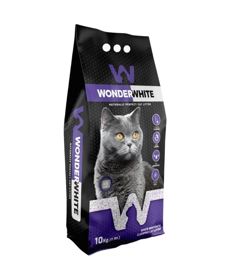 Bentonitinis sušokantis kraiko katėms BelaClean Levandų kvapo, 10 l, 8 kg - ermitazas.lt