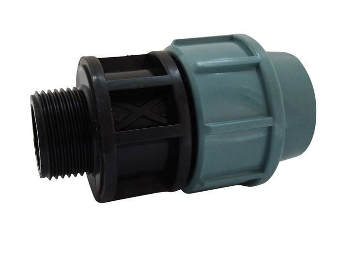 PE vamzdžio jungtis, DN20 x 1/2", išor. sr. - ermitazas.lt