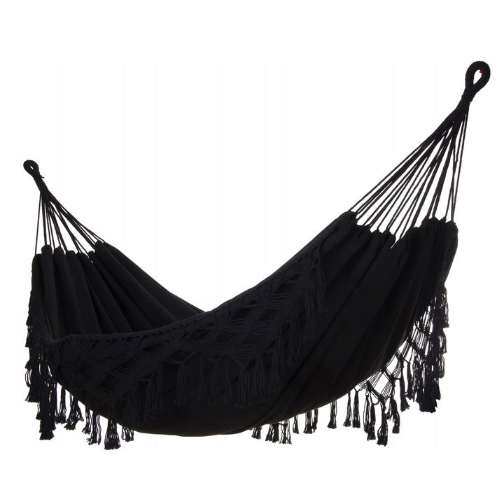 Hamakas Midaso, 150x200 cm, juodas - ermitazas.lt