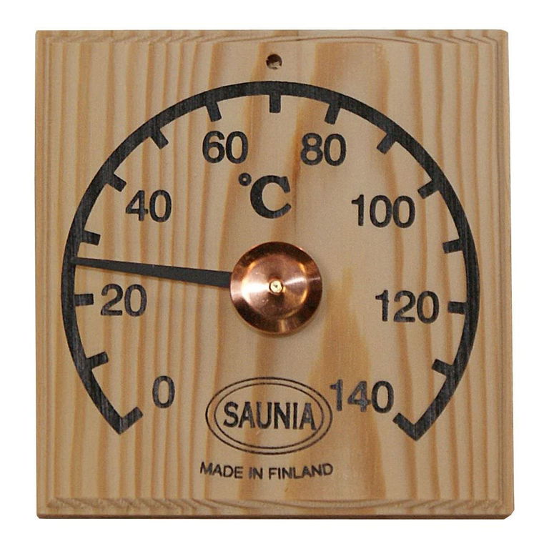 Pirties termometras SAUNIA, pušis - ermitazas.lt