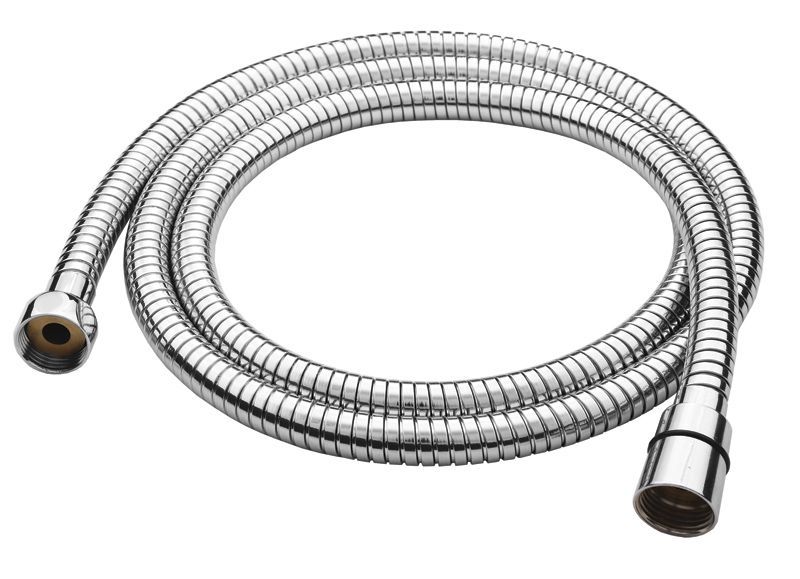 Dušo žarna RUBINETA, poliruoto nerūdijančio plieno, dvigubo sukibimo, 1/2x1/2, 150-180 cm ...