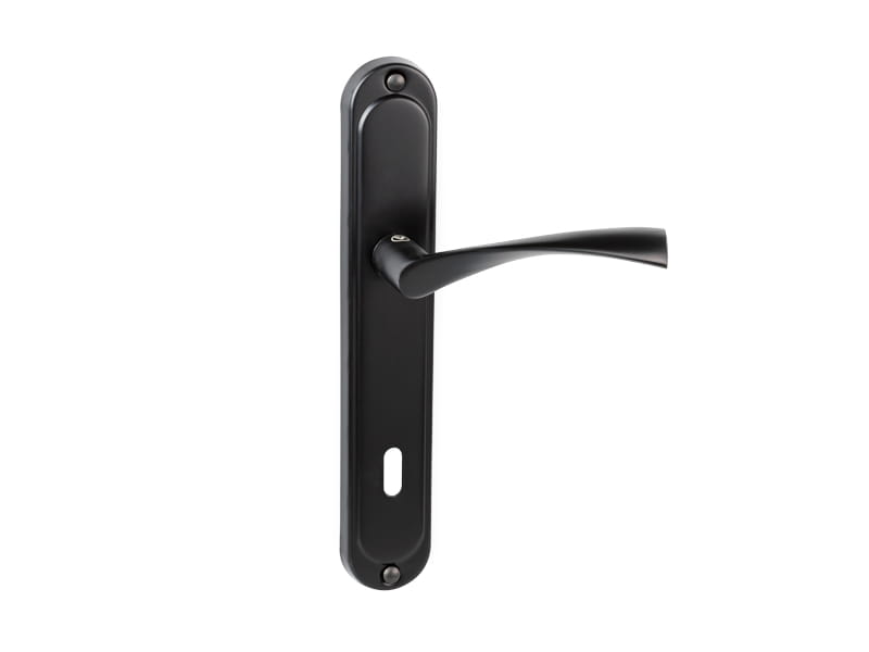 Durų rankena KOMETA, K-516-90, P2, juodos sp. - ermitazas.lt