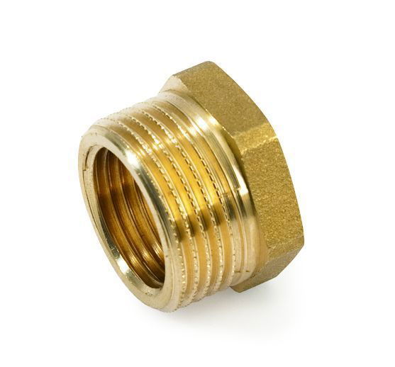 Žalvarinė redukcija GENERAL FITTINGS, 1/2"x 3/8", išor/vid - ermitazas.lt