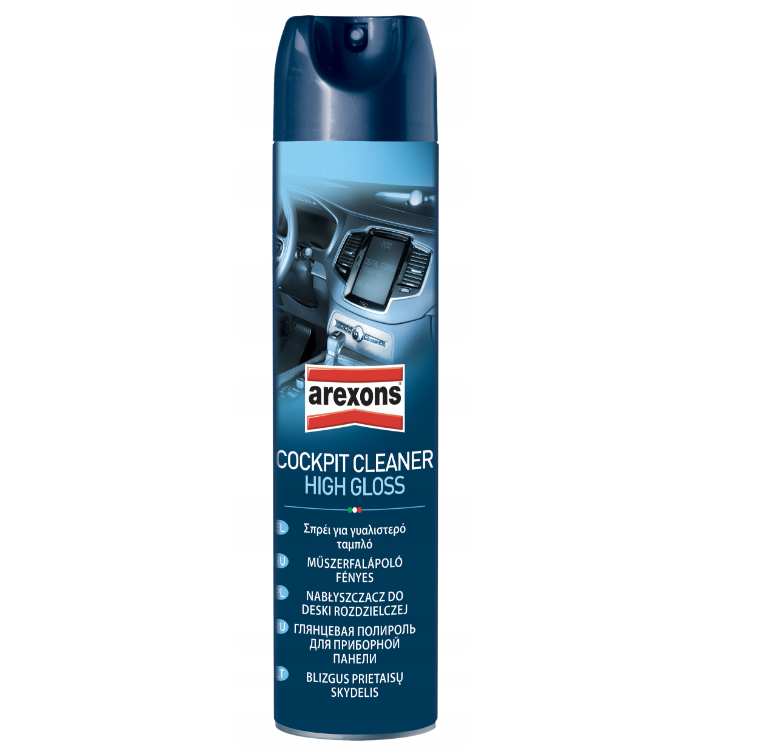 Automobilio prietaisų skydelio valiklis AREXON, itin blizgus, 600 ml ...