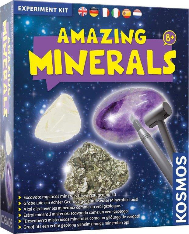 Lavinamasis rinkinys AMAZING MINERALS 8+ - ermitazas.lt