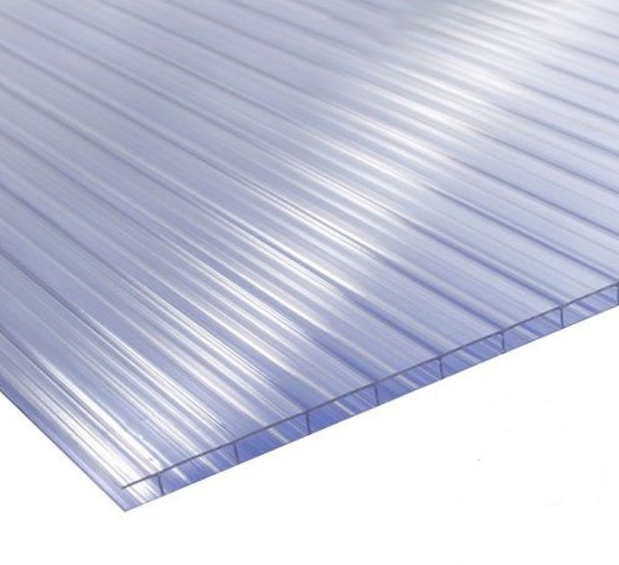 Polikarbonato lakštas KLASIKA 4 x 1050 x 2000 mm, skaidrus (2,1 m2) - ermitazas.lt