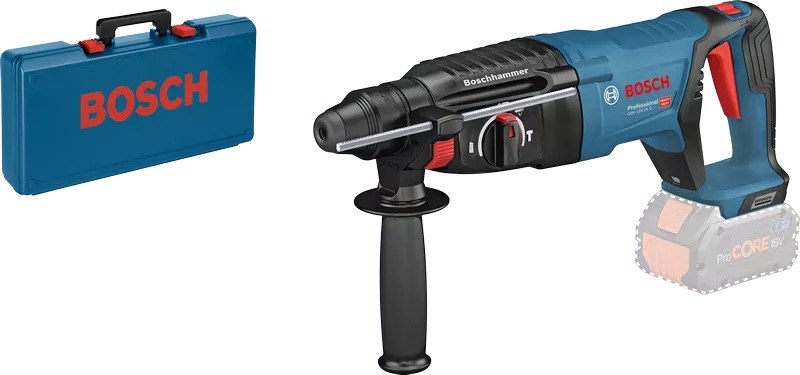 Akumuliatorinis perforatorius BOSCH PRO GBH 18V-26 D solo (be akum., su ...