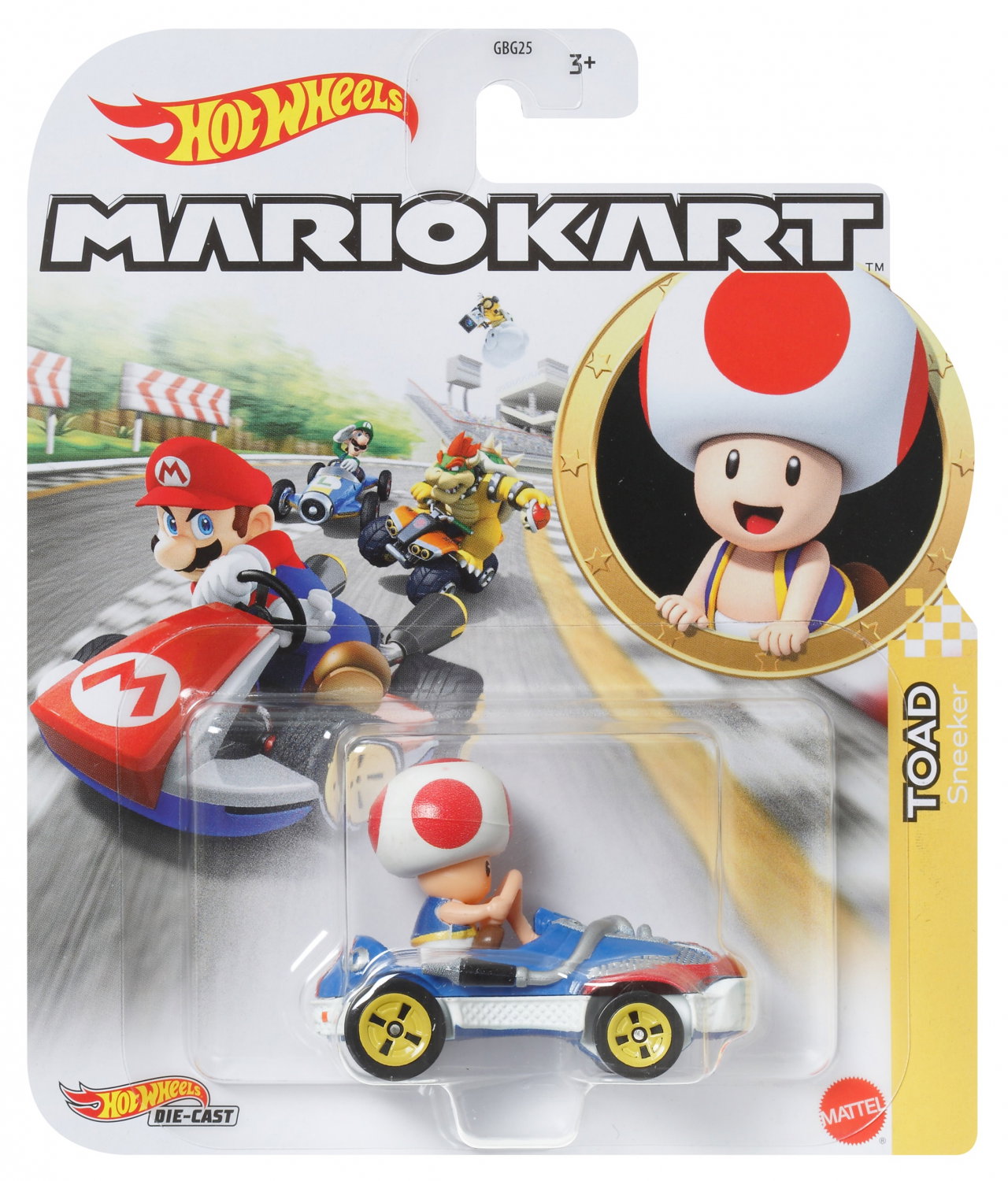 HOT WHEELS automodeliukas Mario Kart, GBG25 - ermitazas.lt