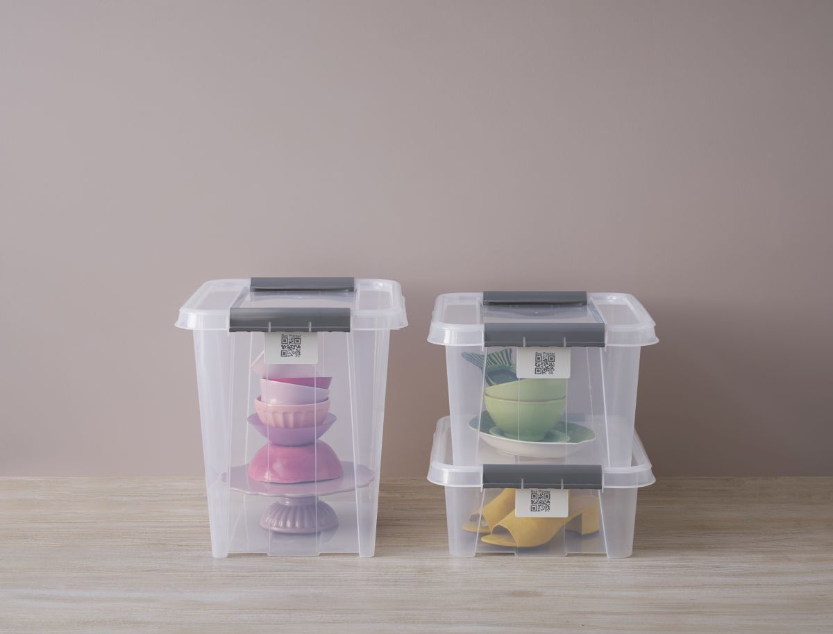 Daiktadėžė PLAST TEAM PRO BOX, su dangčiu, 39 x 29 x 18,5 cm, 14 L ...