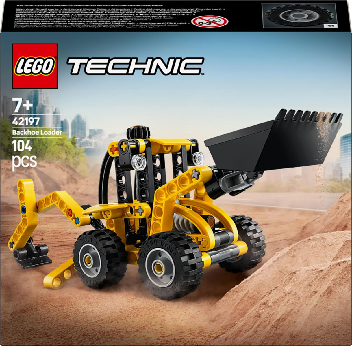 Konstruktorius LEGO® Technic Backhoe Loader, 42197 - ermitazas.lt