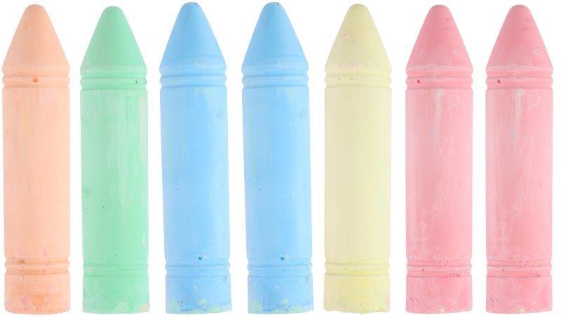 Kreida TOPWRITE KIDS, 19 x 4 x 4 cm, 5 spalvos, 7 vnt. - ermitazas.lt