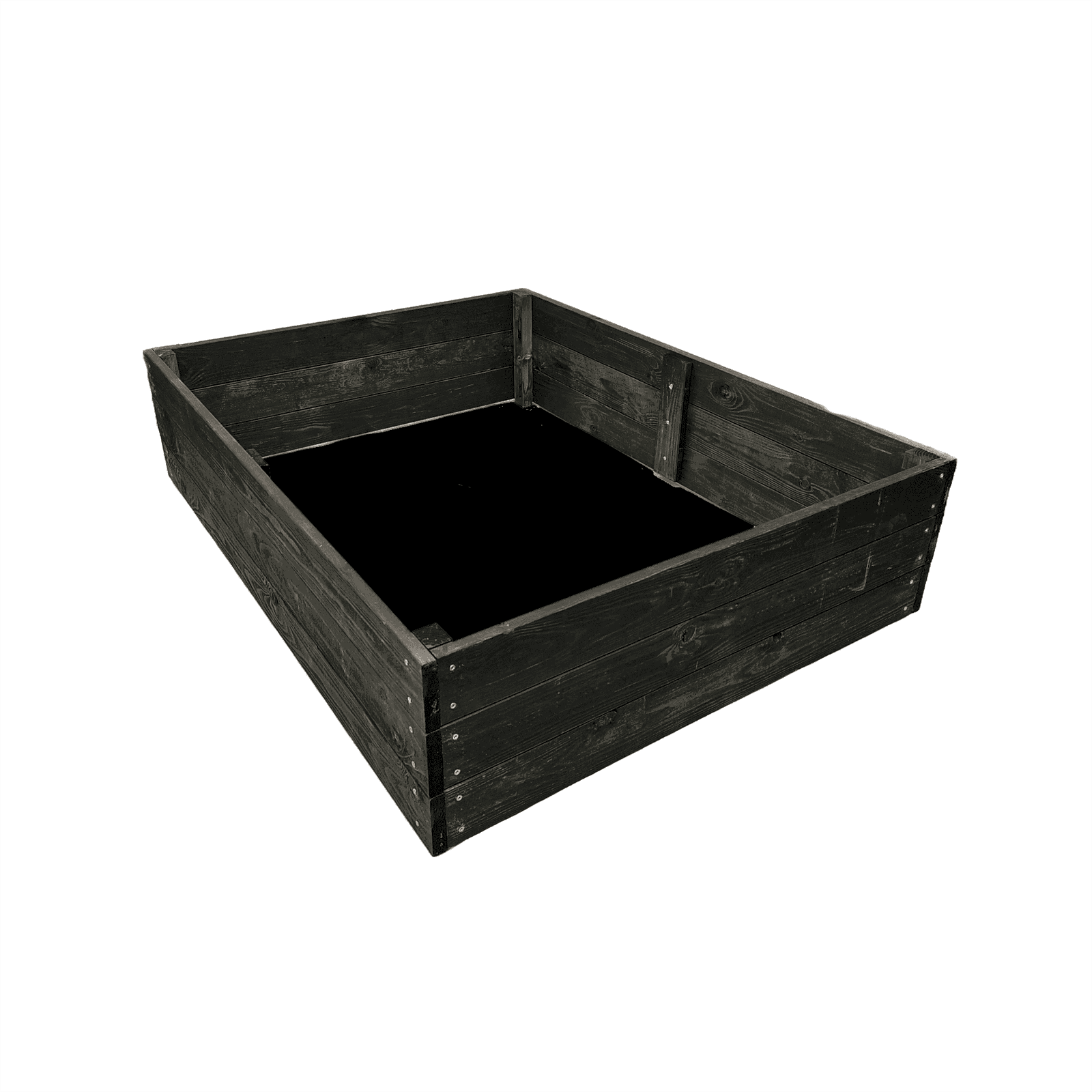 Medinė lysvė Bonus Orbis, 115 x 85 x 27 cm, juoda - ermitazas.lt