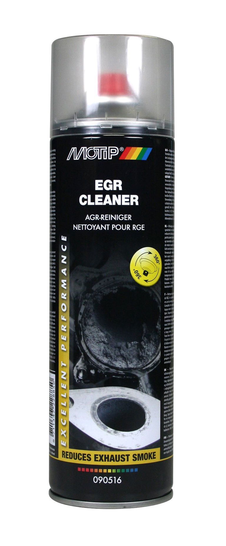 Turbinų ir EGR vožtuvų valiklis MOTIP Turbo & EGR Cleaner, 500 ml ...