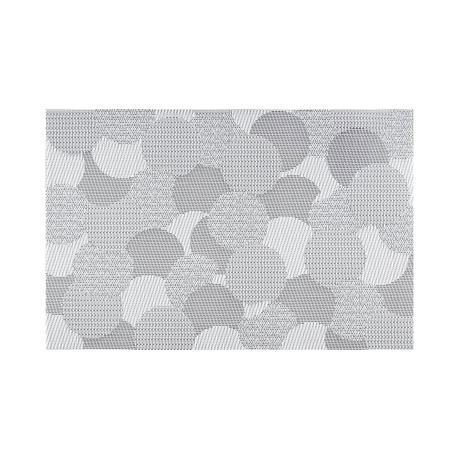 Stalo padėkliukas ILAJA GREY, 45 x 30 cm - ermitazas.lt