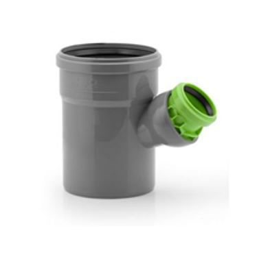 PP HT vidaus kanalizacijos reguliuojamas trišakis LEO MINOR, DN110 x 50, 45-88° - ermitazas.lt