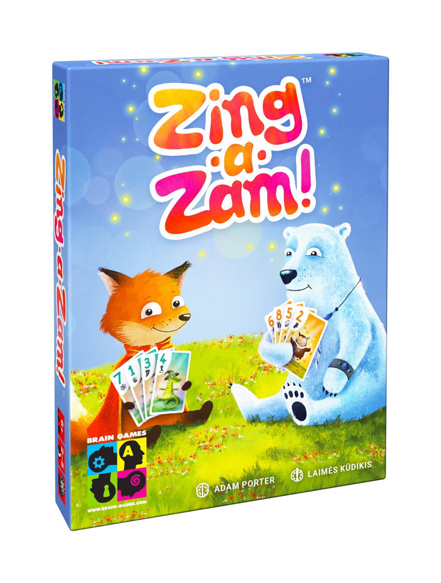 Stalo žaidimas Brain Games, ZING-A-ZAM, LT - ermitazas.lt