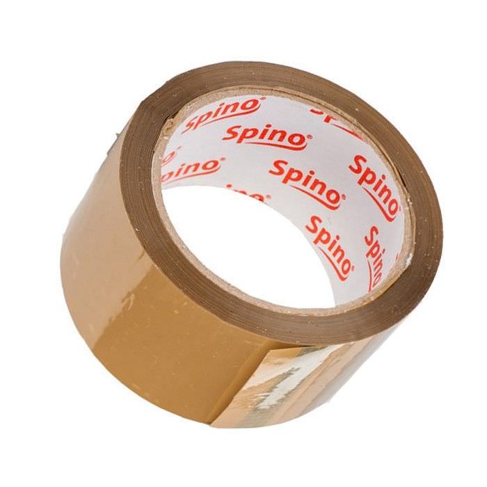 Pakavimo juosta SPINO, 0,036 x 66 m, ruda - ermitazas.lt