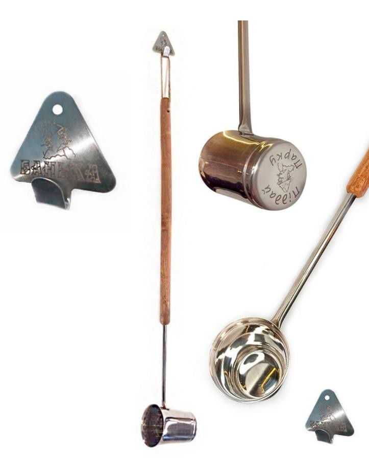 Pirties samtis, 60 cm, 280 ml, nerūd. Plieno - ermitazas.lt