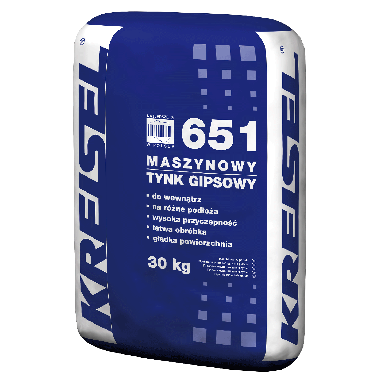 Mašininis gipsinis tinkas KREISEL 651, 30 kg - ermitazas.lt