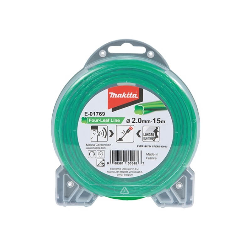 Spiralinis pjovimo lynas MAKITA, 2,0 mm x 15 m - ermitazas.lt