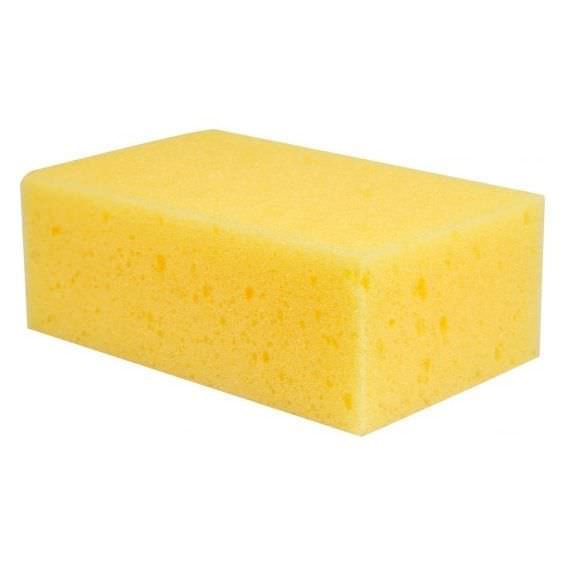 Statybinė kempinė, geltonos spalvos, 260 x 120 x 60 mm - ermitazas.lt