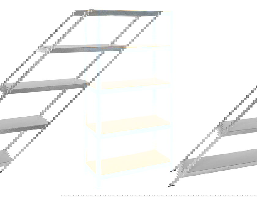 Sandėliavimo lentyna PRACTO Heavy Duty, 90 x 40 x 180 cm, 5 lentynos, apkrova 175 kg - ermitazas.lt