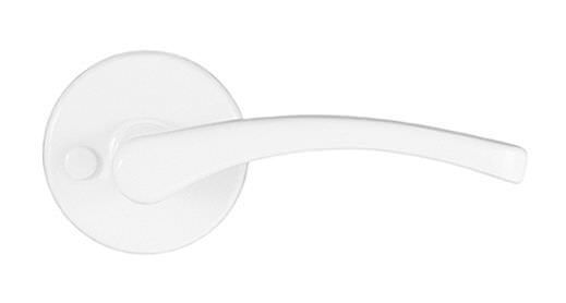 Durų rankena EVA, R2, aliumininė, balta - ermitazas.lt