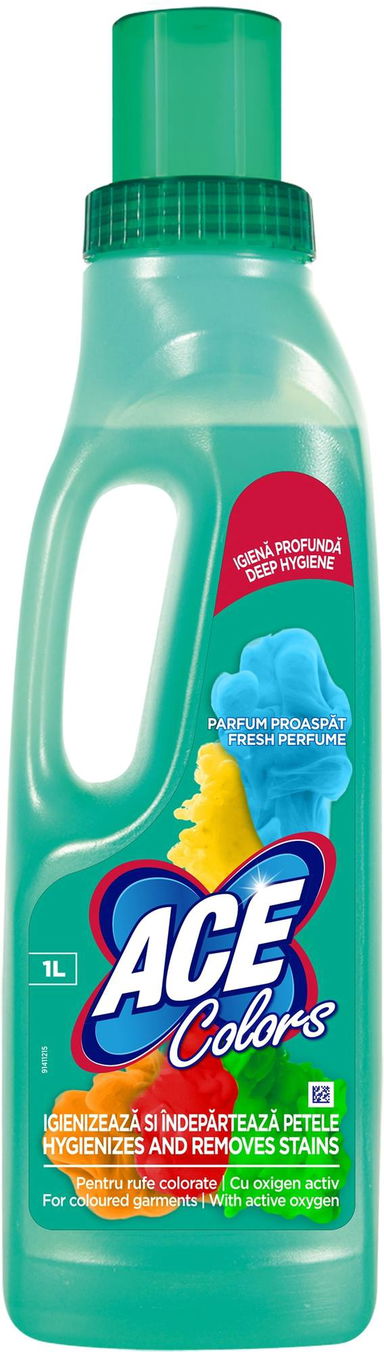 Dėmių valiklis ACE Colors, 1 l - ermitazas.lt